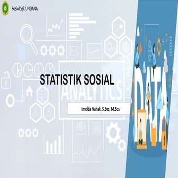 Comprehensive Social Statistics Course for Sociology Students at UNDANA ...