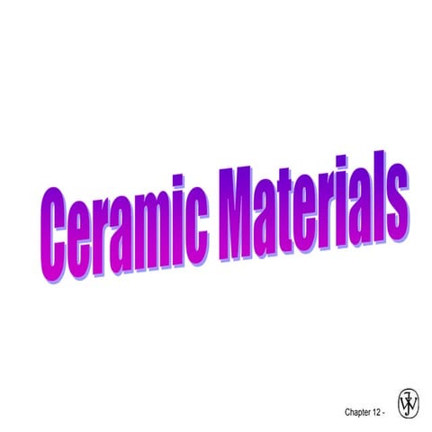 Pertemuan 1 2 Crystal Structure Of Ceramics Pptx