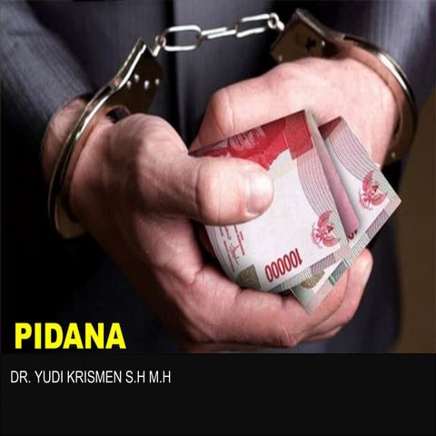 Pertemuan 10 pidana | PPT