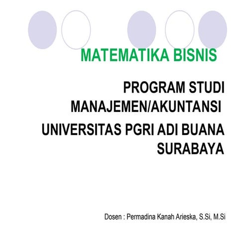 Pertemuan dalam menentukan matematika yaa | PPT