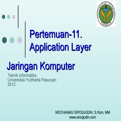 application layer | PPT