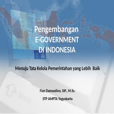 Materi pertemuan E-Goverment_ sistem informasi | PPT | Free Download