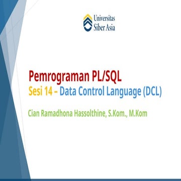 Pertemuan 14 - Data Control Language.pptx
