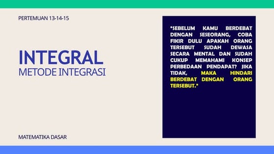 PERTEMUAN 14 INTEGRAL.pptx hfuhiqbdjqwegyr | PPTX