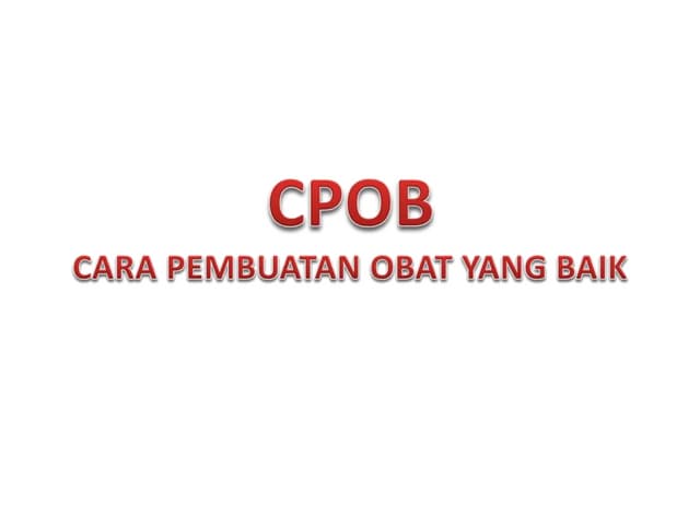 Perbandingan CPOB 2018 vs CPOB 2024 final | PDF