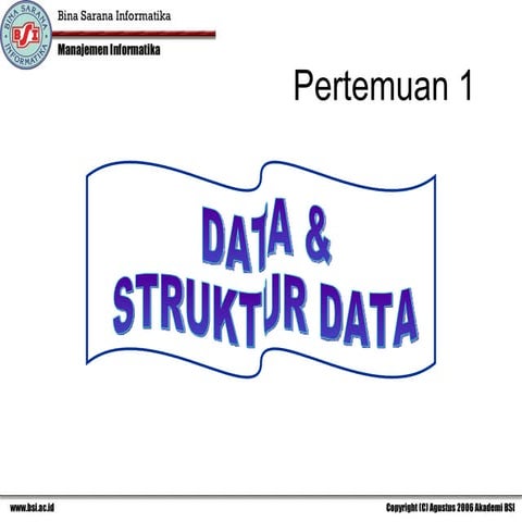 Pertemuan 1 ok | PPT