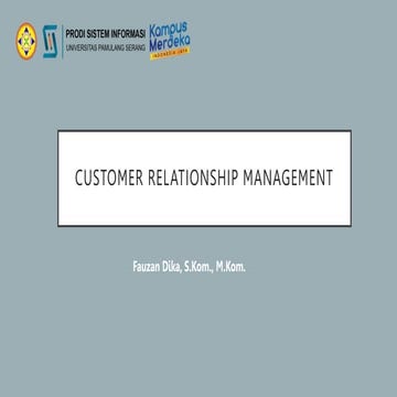 Pertemuan 1 Pengertian Customer Relationship Management.pptx