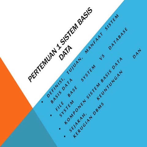 Sistem Basis Data | PPT