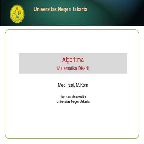 Matematika Diskrit (2) | PPT
