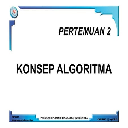 Konsep Algoritma | PPT