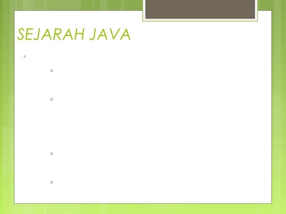 Sejarah Java | PPT