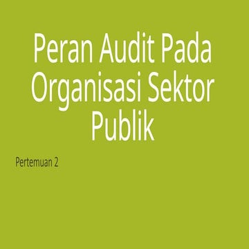 audit sketor publik peran audit pada organisasi sektor publik .pptx