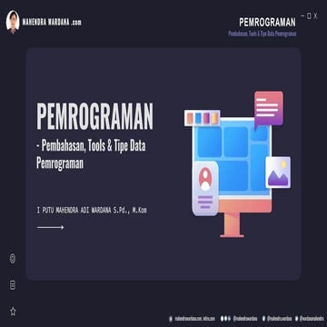 Pertemuan 2 - Pemrograman.pptx