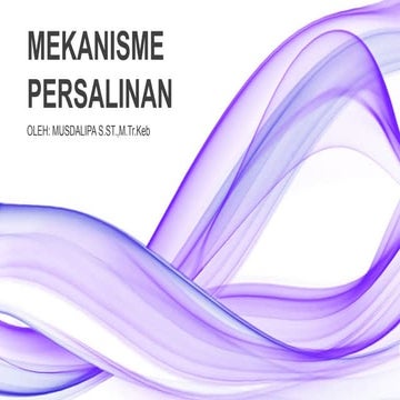 mekanisme mekanismes dalam persalinan persaliann | PPT