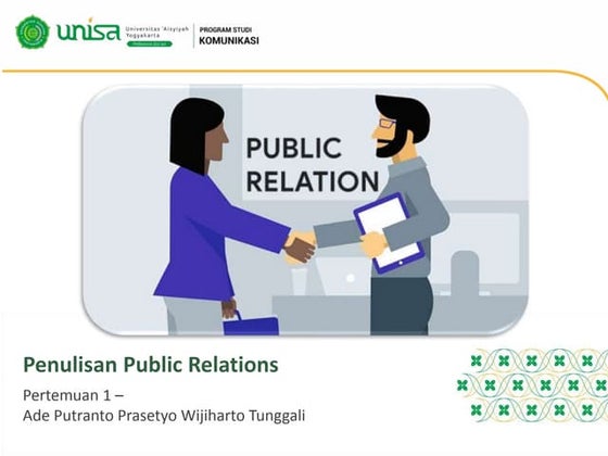 Konsep Dasar Media Relations | PPT
