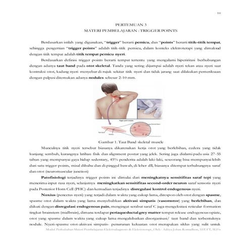 Modul Trigger Points | PDF