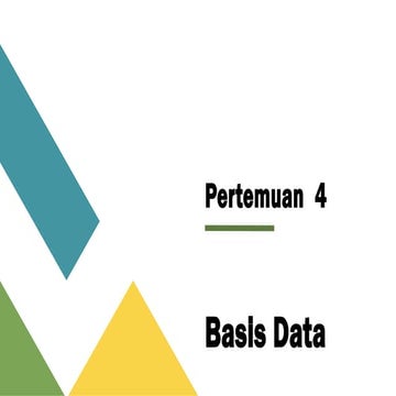 Model Data No SQL, penggunaan mongodb dan Cassandra | PPTX