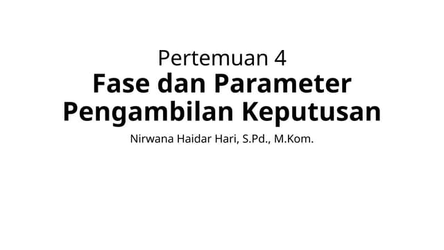 Pertemuan 5 - Penugasan – Aplikasi Additive Ratio Assessment (ARA) dengan Spreadsheet.pptx