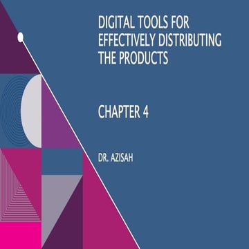 PERTEMUAN 4 Digital Tools for Effectively Distributing the Products.pptx