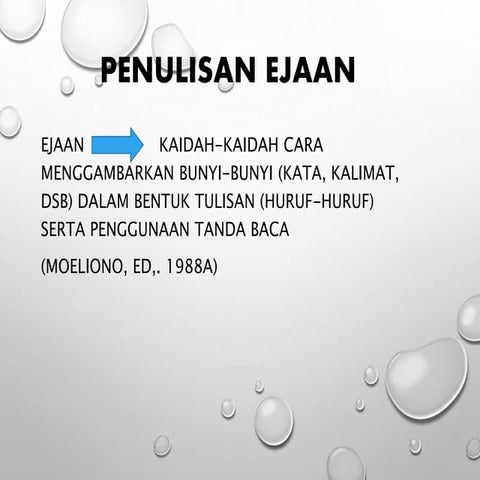 PENULISAN KARYA ILMIAH - Penulisan Ejaan, Huruf, Kata, Kalimat | PPTX