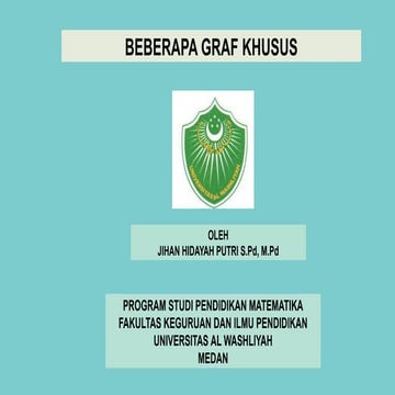 Pertemuan 5. Beberapa Graf Khusus ppt.pptx