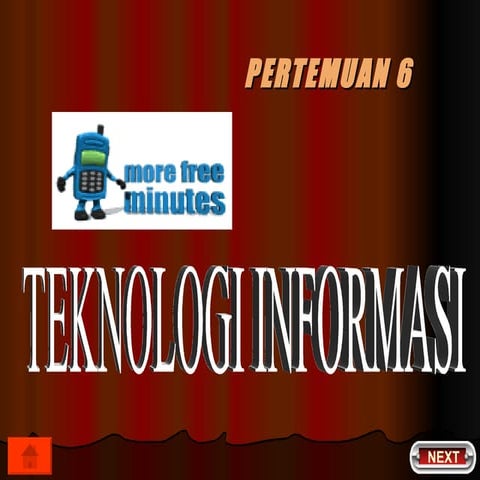 Pertemuan 6 | PPT