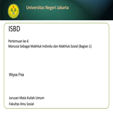 Pertemuan 6 | PPT