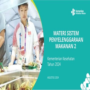 PERTEMUAN 6 sistem penyelenggaraan makanan | PPTX