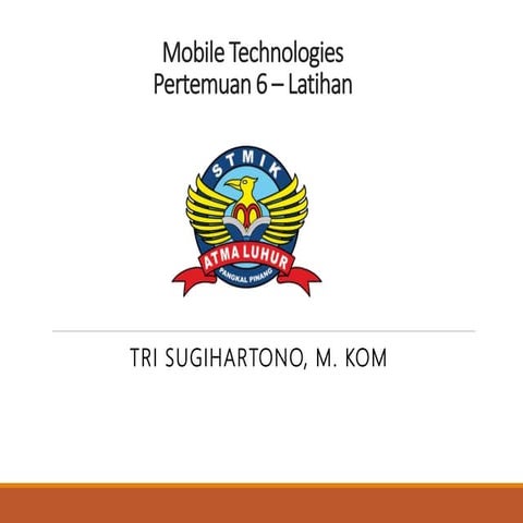 Pertemuan 6 latihan | PPT