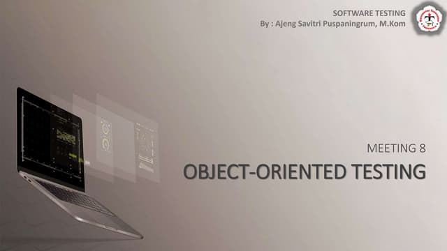 Object Oriented Testing Ppt