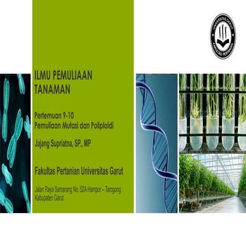 Pertemuan 9-10. Pemuliaan Mutasi dan Poliploidi.pptx