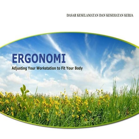 Ergonomik di tempat kerja | PPTX