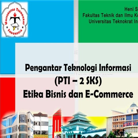 Pertemuan 9 etika bisnis dan e-commerce | PPT