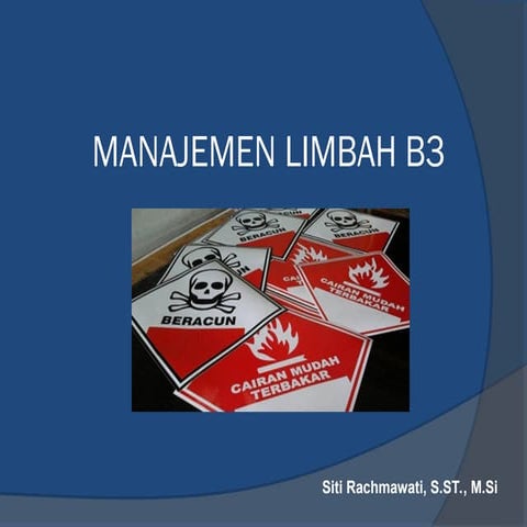 pertemuan 9 dan 10. identifikasi limbah b3.ppt