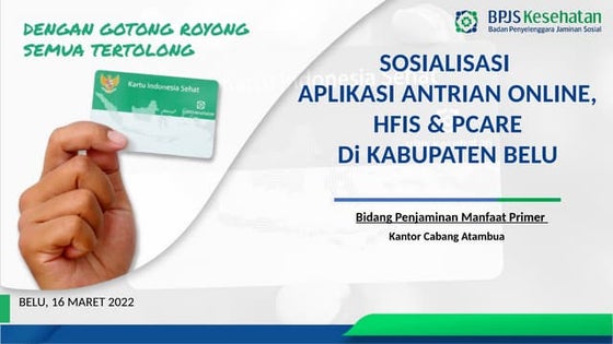 Buku Panduan Praktis BPJS Kesehatan - Program Rujuk Balik (PRB) | PDF