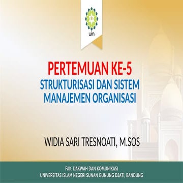 PERTEMUAN KE-5 STRUKTURASI DAN SISTEM MANAJEMEN.pptx