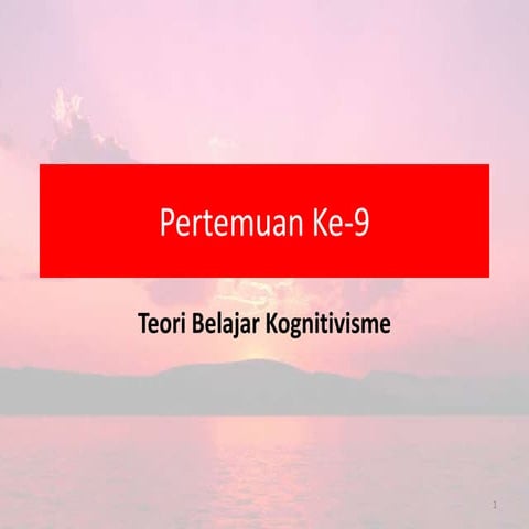 Pertemuan ke 9 | PPT