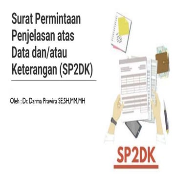 Pertemuan XII-Surat Permintaan Penjelasan atas Data dan atau Keterangan ...