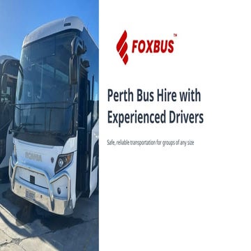 Perth Bus Hire with Experienced Drivers | Affordable Group Transport ...