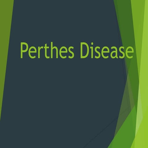 Classification perthes Disease | PDF