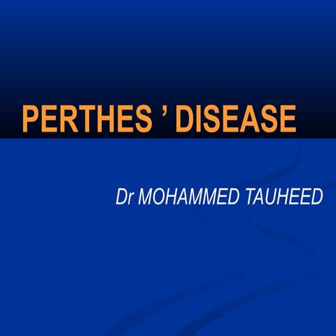 Classification perthes Disease | PDF