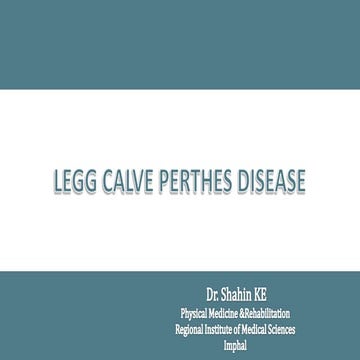 Classification perthes Disease | PDF