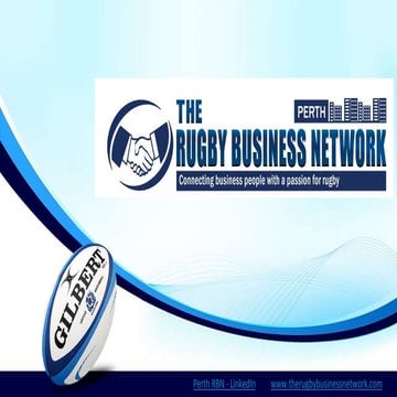 Perth Rugby Business Network 2016 | PPTX | Rugby Union | Rugby