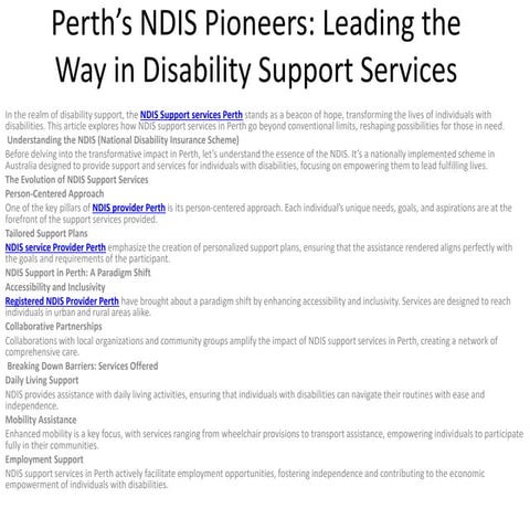 PERTH’S NDIS CHANGEMAKERS REDEFINING DISABILITY SUPPORT WITH INNOVATIVE ...