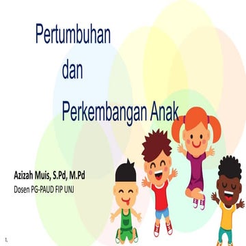 PPT Pertumbuhan dan Perkembangan Anak | PPTX