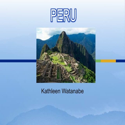 Peru powerpoint | PPTX