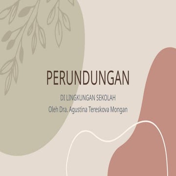 PPT PERUNDUNGAN DAN JENIS - JENIS PERUNDUNGAN | PPTX