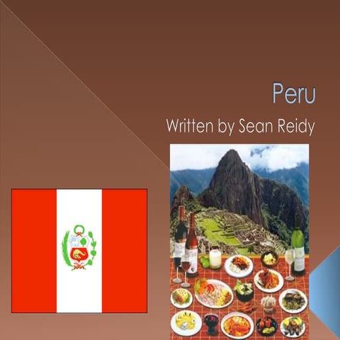 Peru powerpoint | PPTX