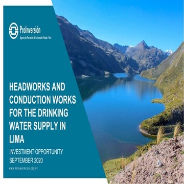 Peru water investors presentation 2020 | PDF