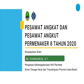Pesawat angkat angkut k3 dan pengertiannya | PDF